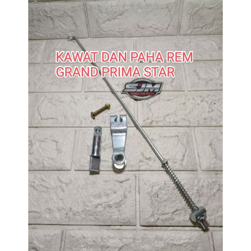 Jual Kawat dan paha tuas rem belakang grand prima star astrea 800 c700 ...