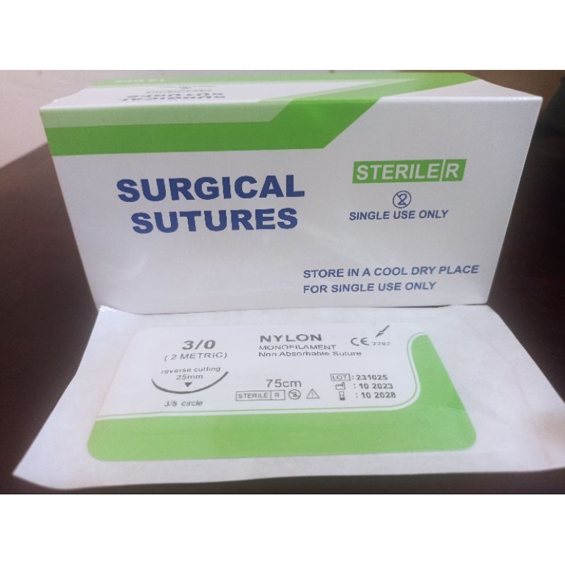 Jual Ecer Benang Bedah Nilon/Silk dengan box | Shopee Indonesia