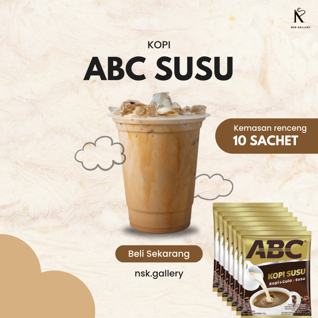 Jual Kopi ABC Susu Renceng Isi 10 Sachet | Kopi Susu ABC - Kopi Bubuk ...