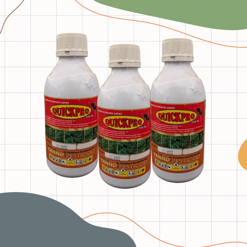 Jual QUICKPRO 276 SL HERBISIDA REAKSI CEPAT 1 L | Shopee Indonesia