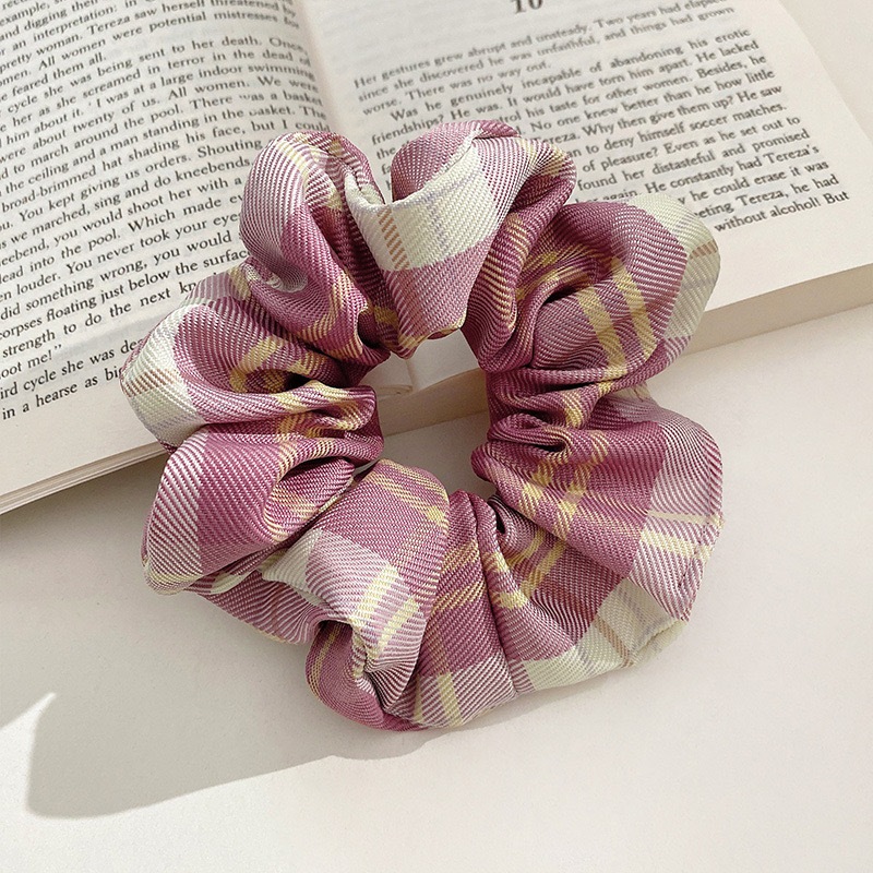 Jual IKAT RAMBUT SCRUNCHIE KOREA MOTIF GARIS / KUNCIRAN RAMBUT MODEL ...