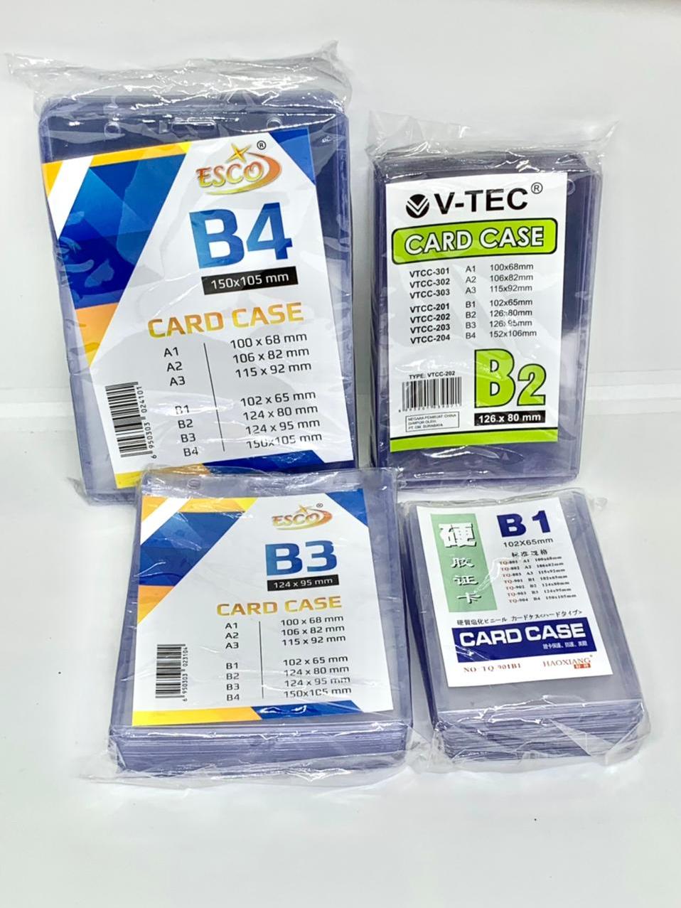 Jual ID Card Mika B1 B2 B3 B4 /Name Tag / Glue Card / Card Holder / TOP ...