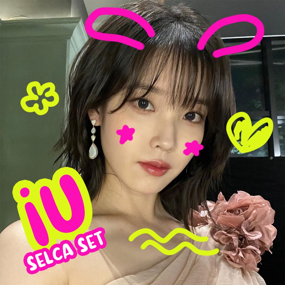 Jual (READY 2 SISI) IU Selca Set Unofficial Photocard PC Set | Shopee ...