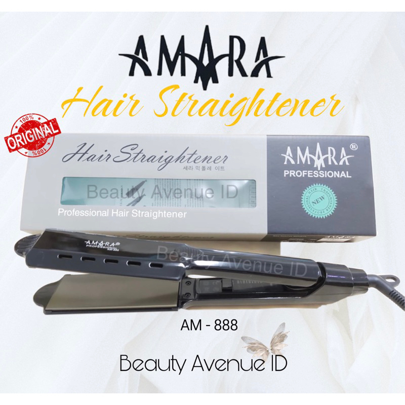 Jual Amara AM 888 Hair Straighter Catok Rambut BABA BESAR | Shopee ...