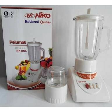 Jual NIKO BLENDER NK BG4-P PLASTIK | Shopee Indonesia