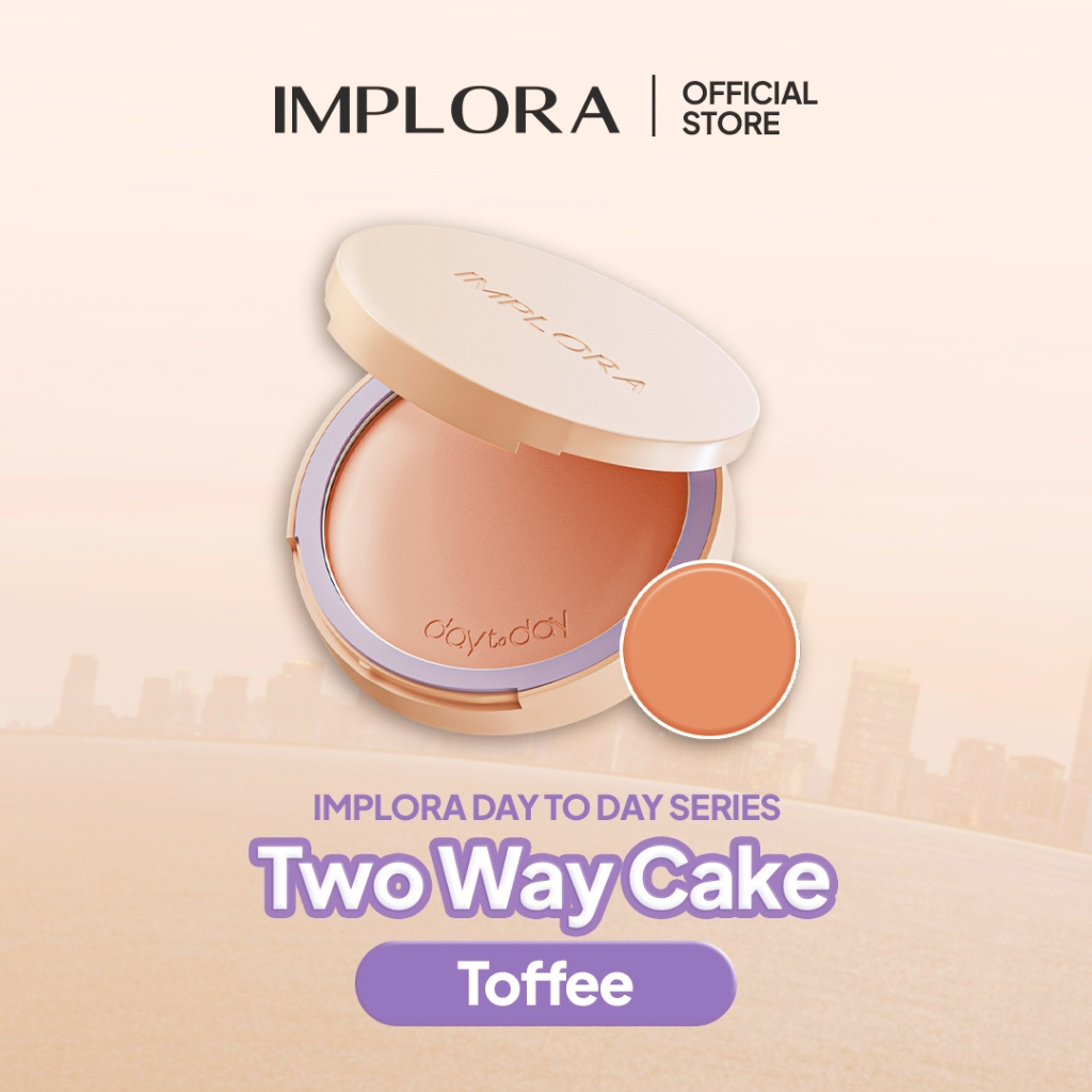 Jual Implora Day to Day Series Two Way cake - Bedak padat oil control ...