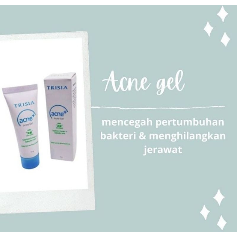 Jual Trisia acne gel sophora 15g | Shopee Indonesia