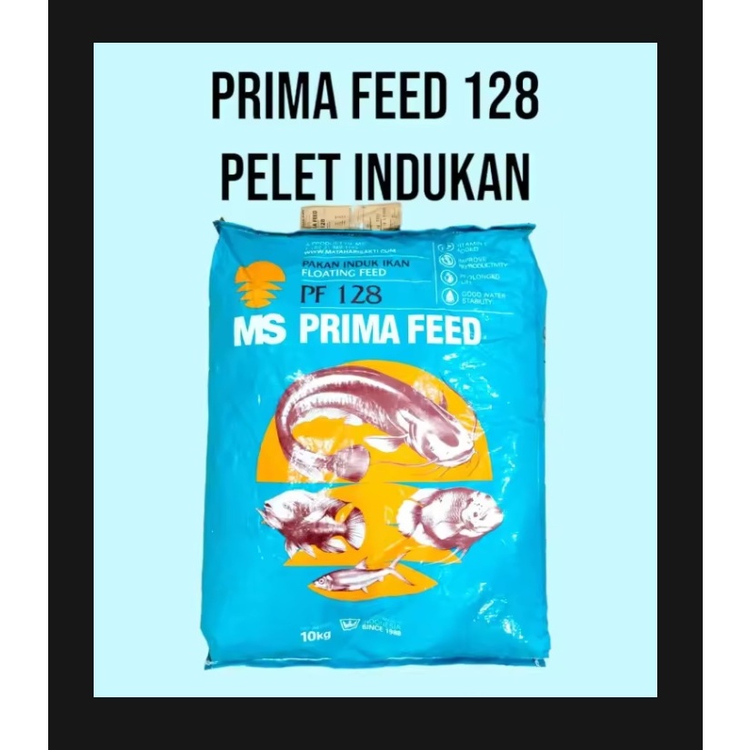 Jual PF 128 prima feed pelet induk protein 38% kemasan repack 1kg ...
