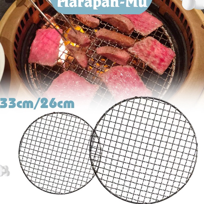 Jual Terlaku,,!! BBQ Grill Net Jaring Bulat Jaring Panggangan BBQ Bahan ...