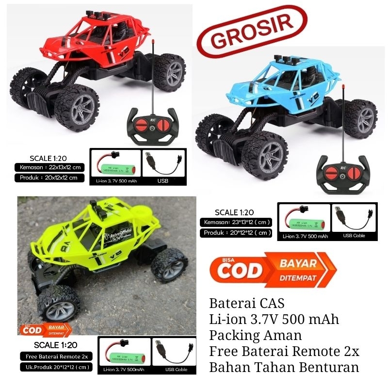 Jual RC Car Offroad / Mobil Remote control / Mainan anak / Anak Laki ...