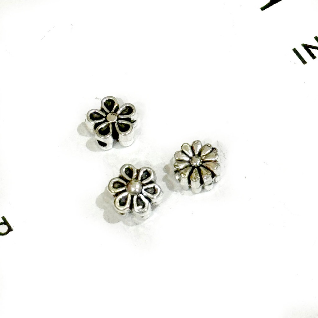 Jual 1 pcs Manik-manik Pembatas Spacer Aksesoris Besi - BUNGA FLOWER ...