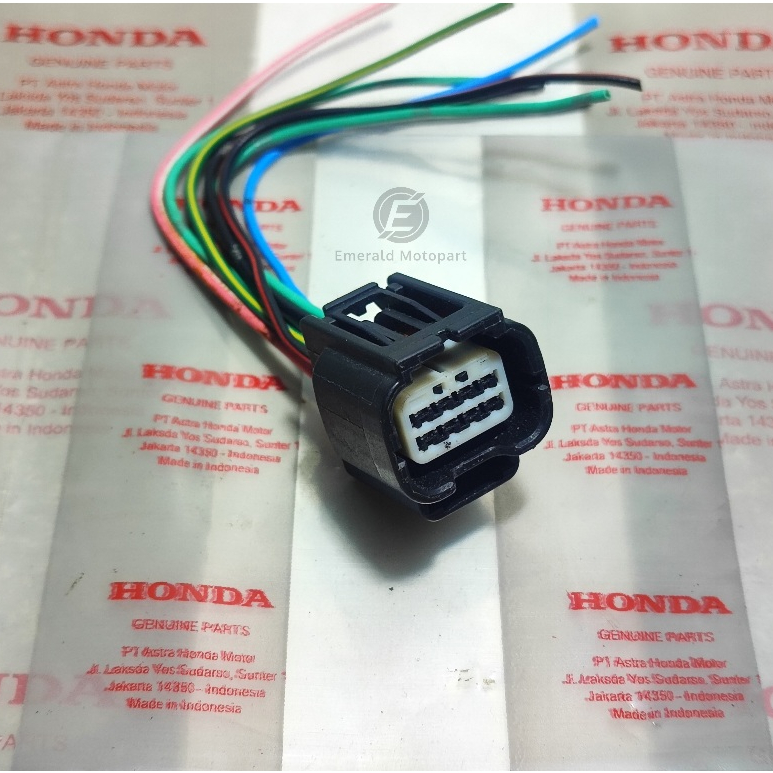 Jual Kabel soket lampu depan socket headlamp pin 8 soket konektor ...