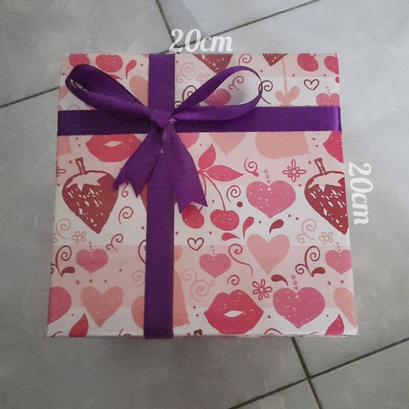 Jual explosion box snack ulang tahun uang tarik ukuran jumbo 20cm ...