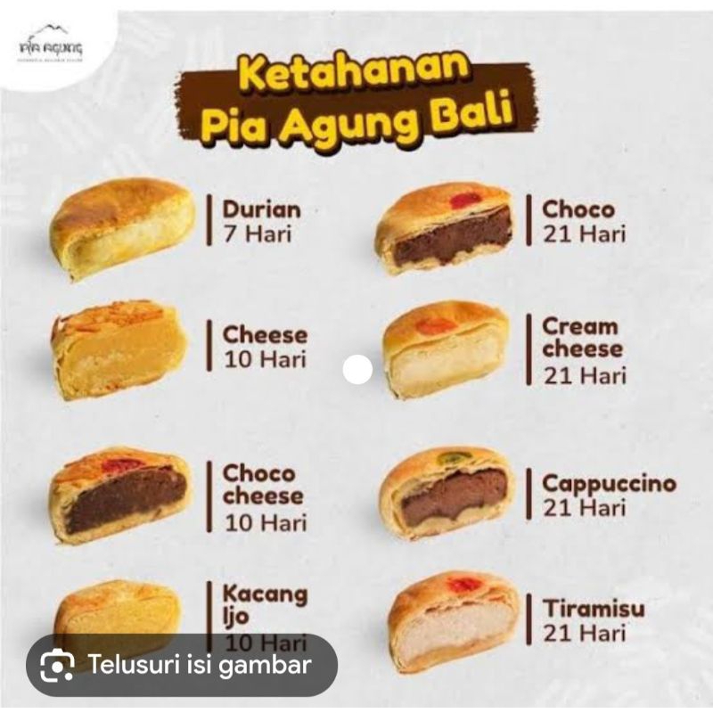 Jual pia agung rasa coklat keju isi 5pcs | Shopee Indonesia