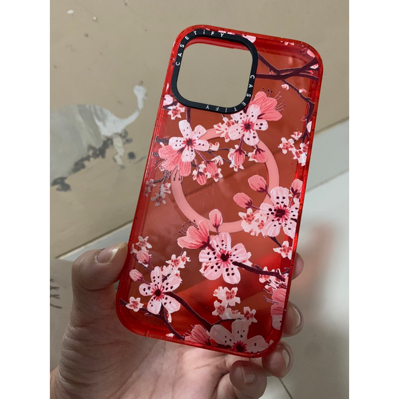 Jual casetify iphone 14 pro max cherry blossom original | Shopee Indonesia