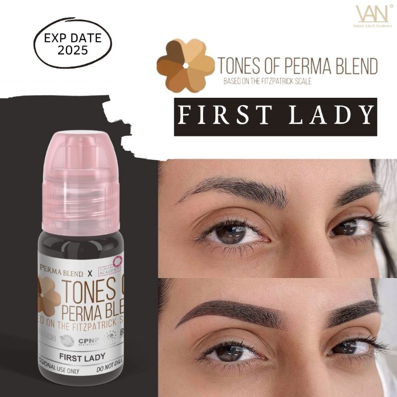 Jual Tinta Sulam Alis Original Permablend Fitzpatrick - FIRST LADY Made ...