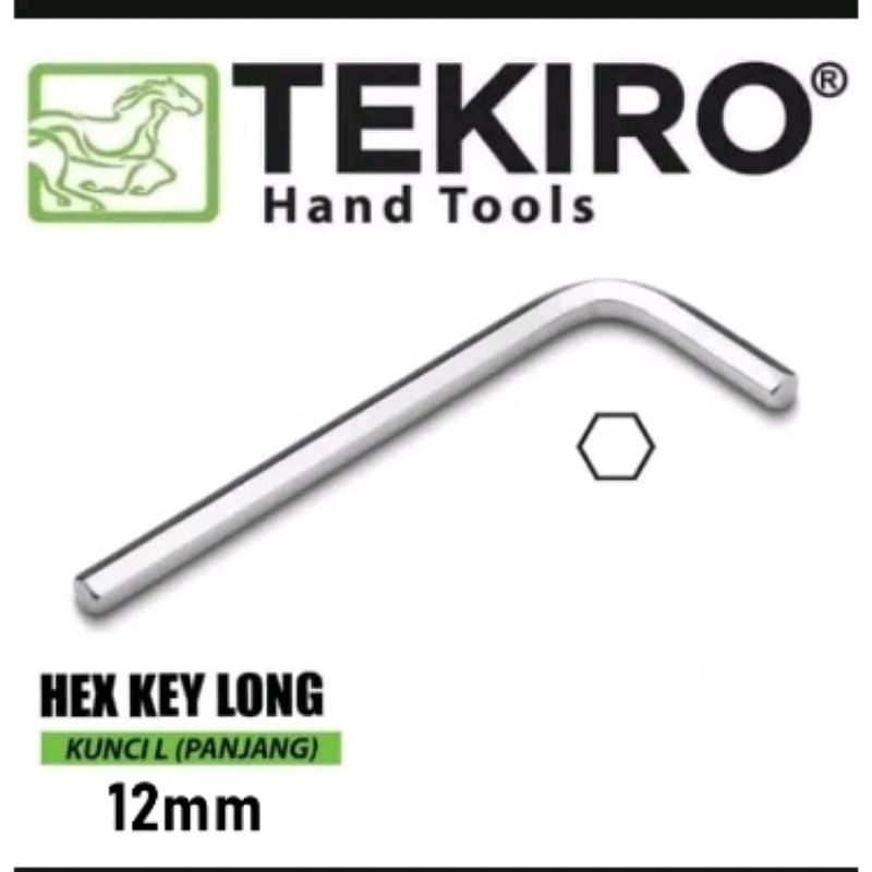 Jual KUNCI L ECER TEKIRO METRIC HEXAGON PANJANG HEX KEY TEKIRO KUNCI L ...