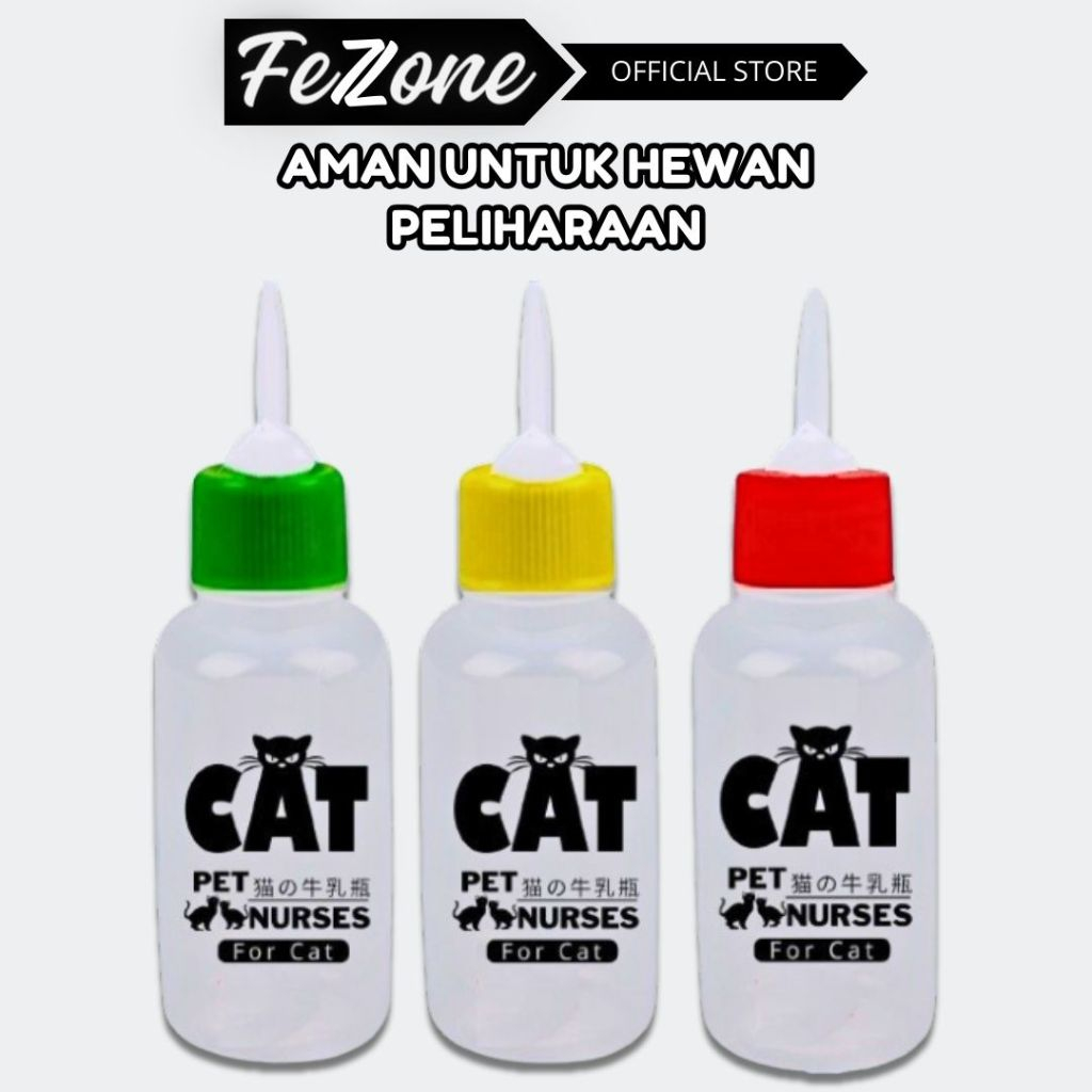 Jual Dot Botol Susu Kucing Anjing Baru Lahir 80ML Dot Kitten Puting ...
