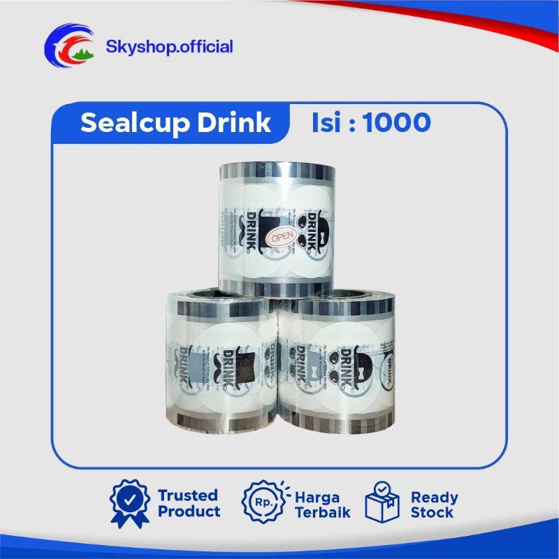 Jual Cup Seal Plastik Lid 1200Cup Sealer Cup Polos Cup sealer Kartun ...