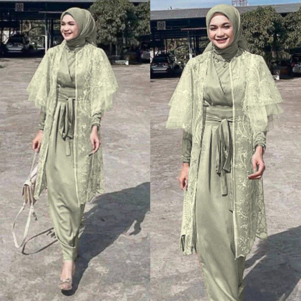Jual Kebaya Wisuda Modern Hijab Remaja Terbaru 2025 Premium Mewah ...