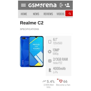 Jual Realme C2 Second Terlengkap & Harga Terbaru Oktober 2025 | Shopee ...