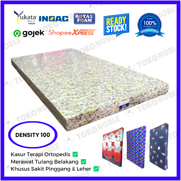 Jual Kasur Lipat Busa Rebonded Rebounded Foam Orthopedic Density 100 ...