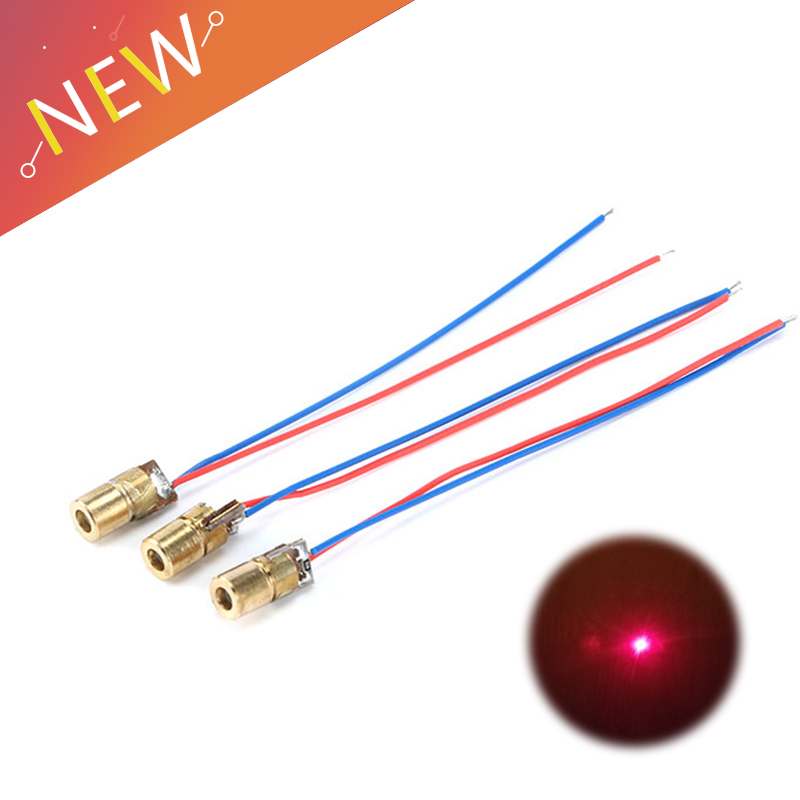 Jual Mini Laser Red Diode 5V Tunable Copper Head 6mm LD Dioda Laser ...