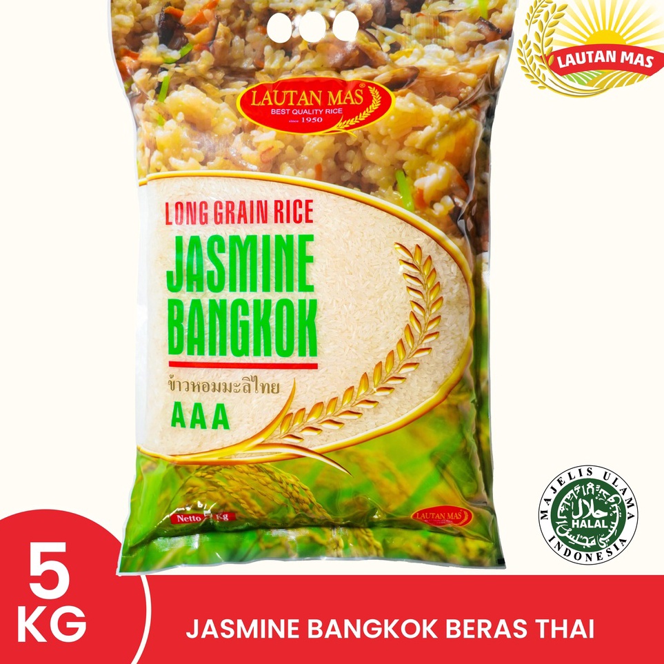 Jual Jasmine Bangkok Beras Thai 5KG | Shopee Indonesia