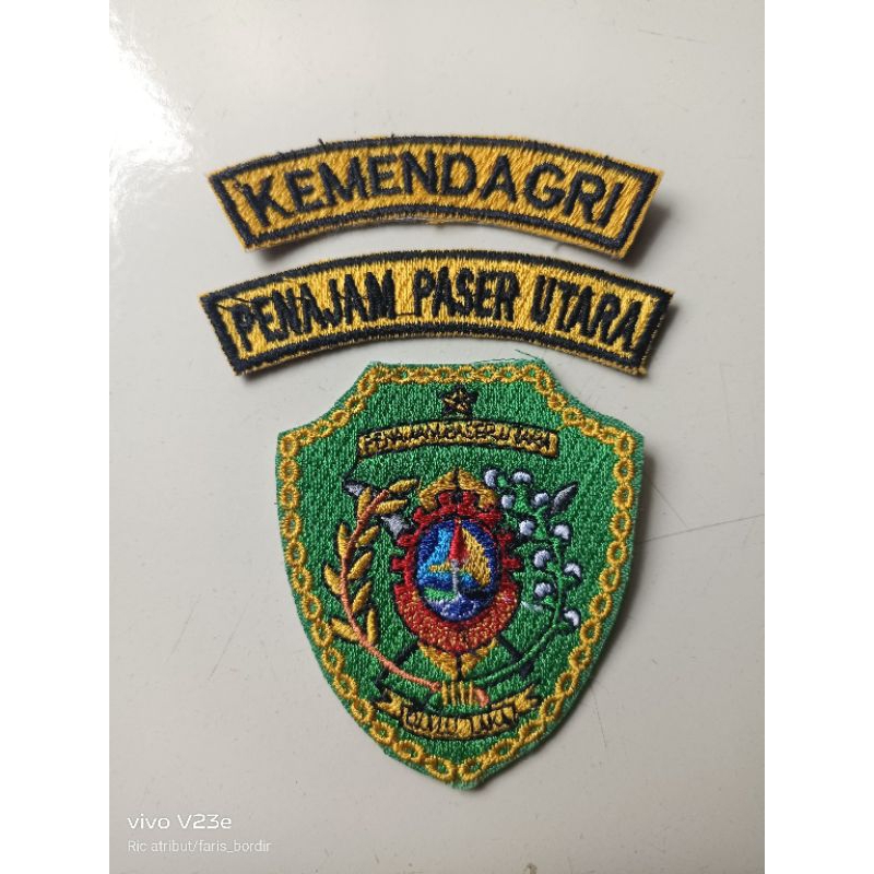 Jual LOGO BORDIR PENAJAM PASER UTARA BED PROVINSI KAIMANTAN TIMUR BEDGE KALIMANTAN BEDGE PENAJAM ...