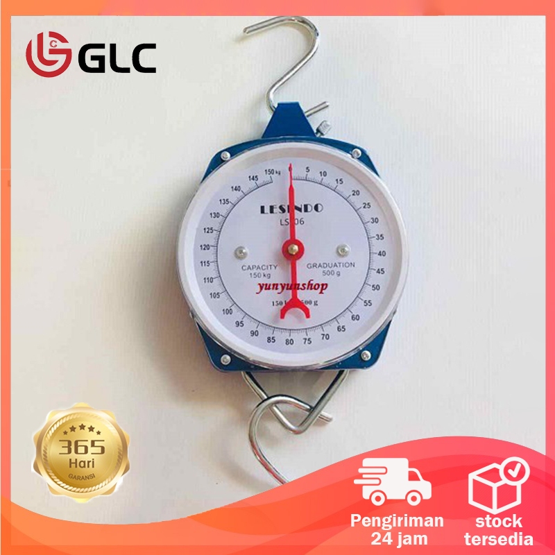 Jual Timbangan Gantung Besi 100 kg / Timbangan barang dus jarum 50 kg / Timbangan Gantung Manual ...