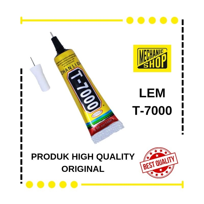 Jual LEM LCD TOUCHSCREEN T7000 HITAM | Shopee Indonesia