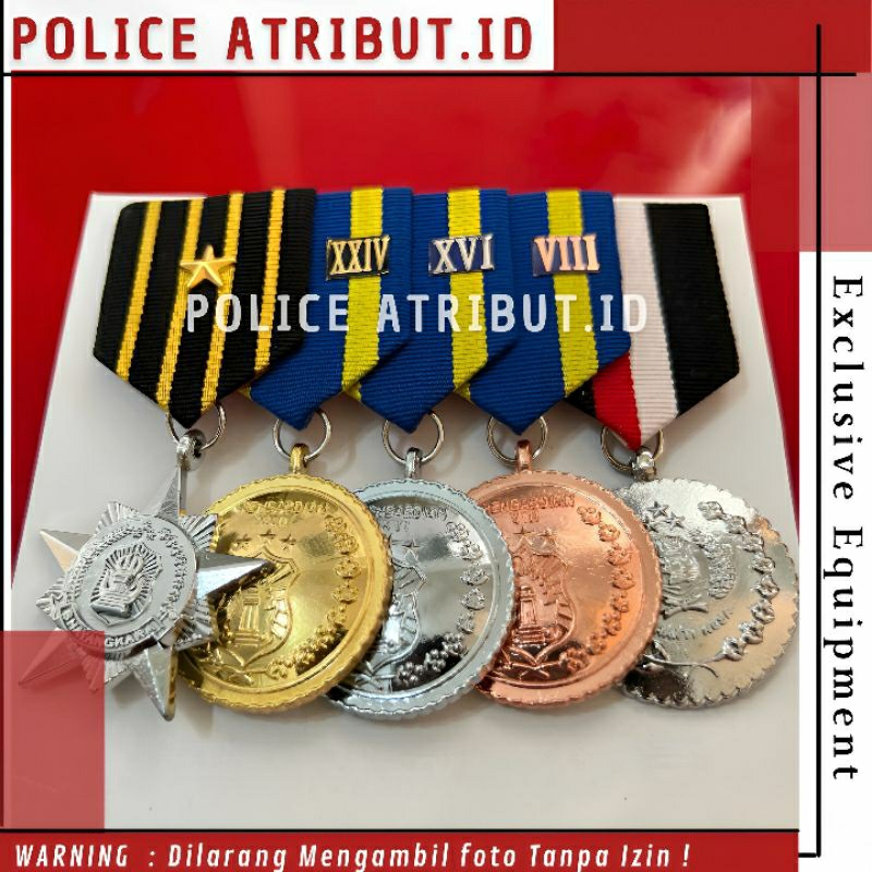 Jual Satya lencana Mendali PDU Set Nararia 8 16 24 Tahun Bhakti Nusa ...