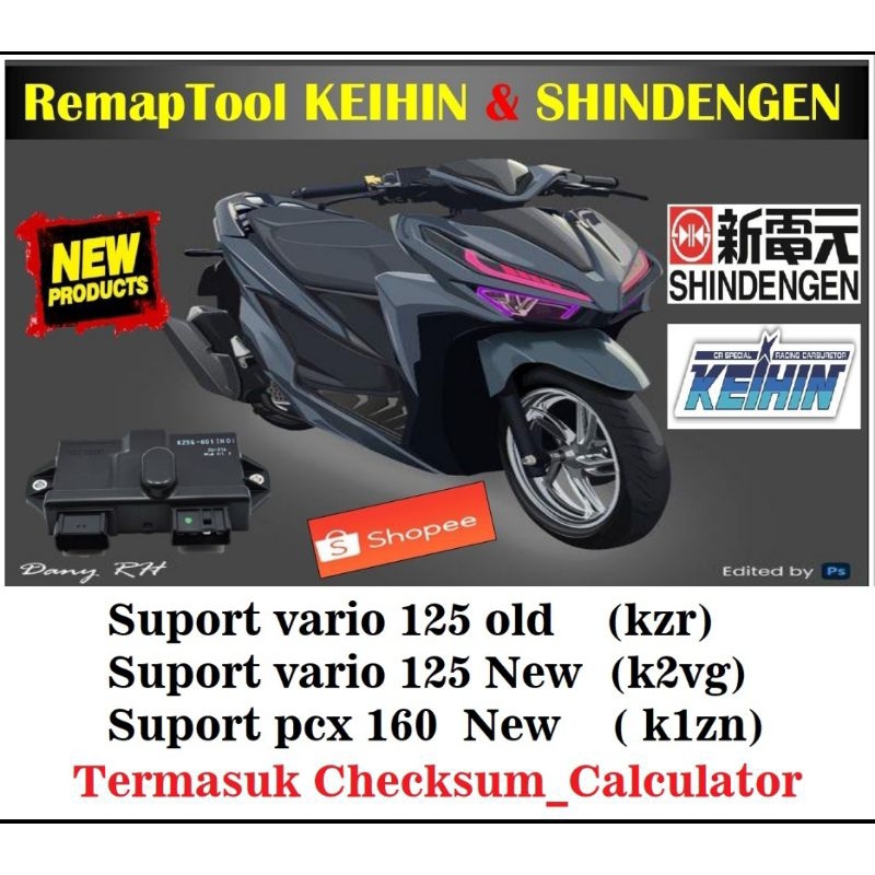 Jual Alat Remap ECU Honda keihin & Shindengen | Shopee Indonesia