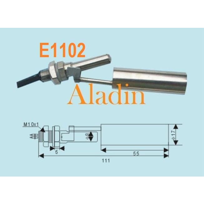 Jual Sensor Lefel Stainless Steel Float Switch Tank Water Level Sensor ...