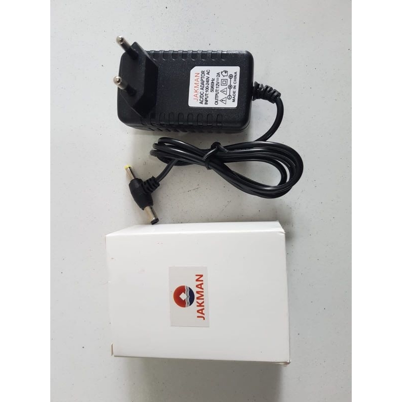 Jual Adaptor switching 12v 2a jack T visero dan Rayden Jackman | Shopee ...