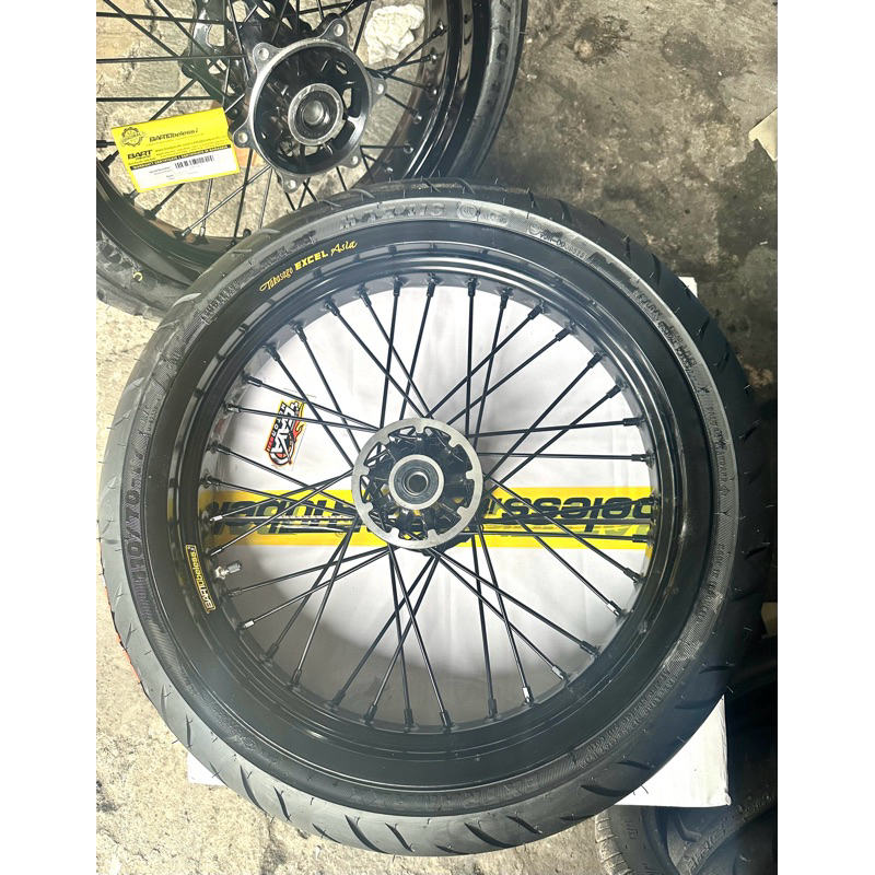 Jual VELG SET RXZ - KLX - CRF - WR VELG EXCEL TAKASAGO BARTUBLES 17/300 ...