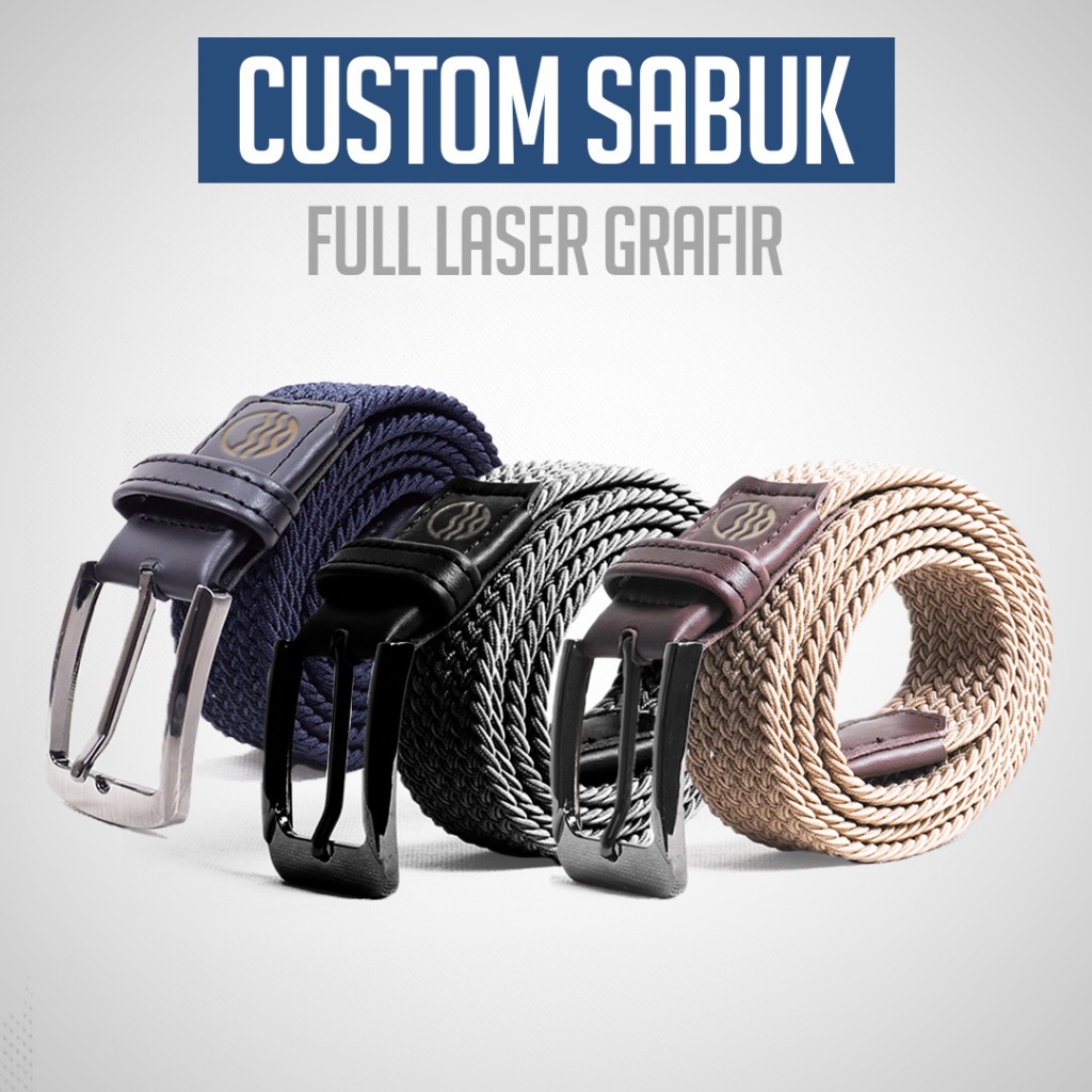 Jual Ohio * Custom Sabuk Ikat Pinggang V3 | Sabuk Premium | Gesper ...