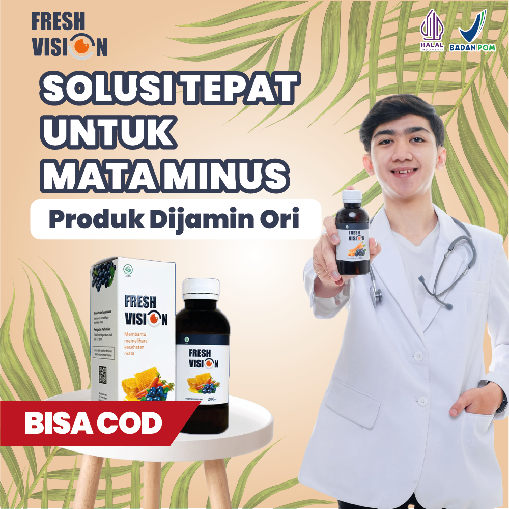 Jual Fresh Vision Original Multivitamin Mata Atasi Masalah Kesehatan ...