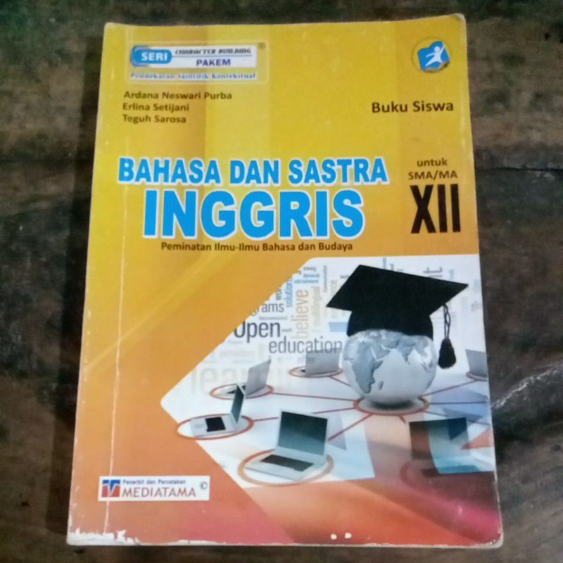 Jual Buku BAHASA DAN SASTRA INGGRIS SMA/MA Kelas XII 3 - MEDIATAMA -Teguh Sarosa | Shopee Indonesia