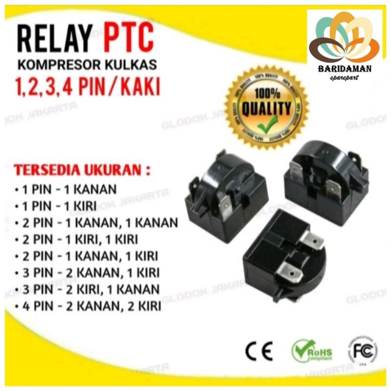 Jual PTC relay kulkas | Shopee Indonesia