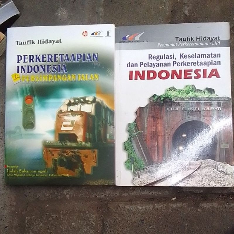 Jual buku paket 2 buku Kereta api dan perkeretaapian bekas original | Shopee Indonesia