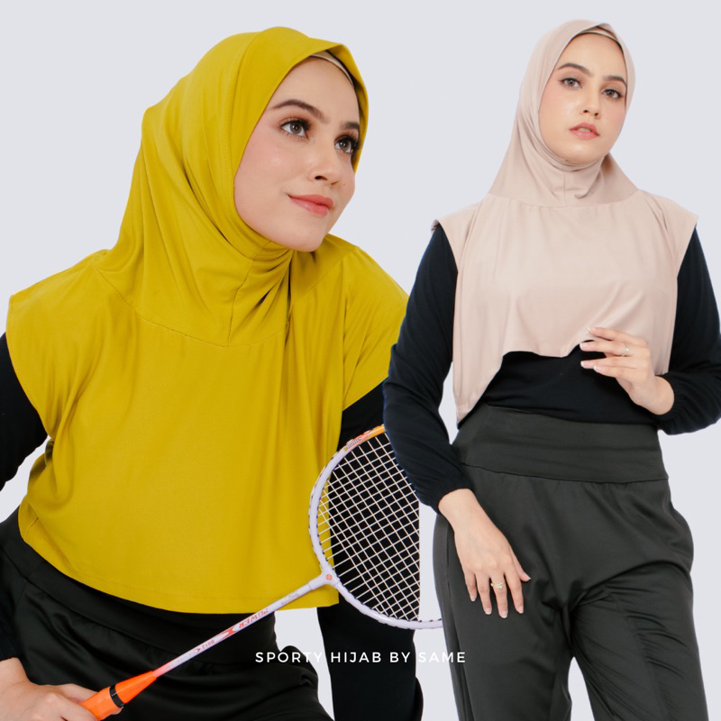 Jual Sameé Hijab - jilbab sport / kerudung sport / bergo sport / jilbab sport menutup dada ...