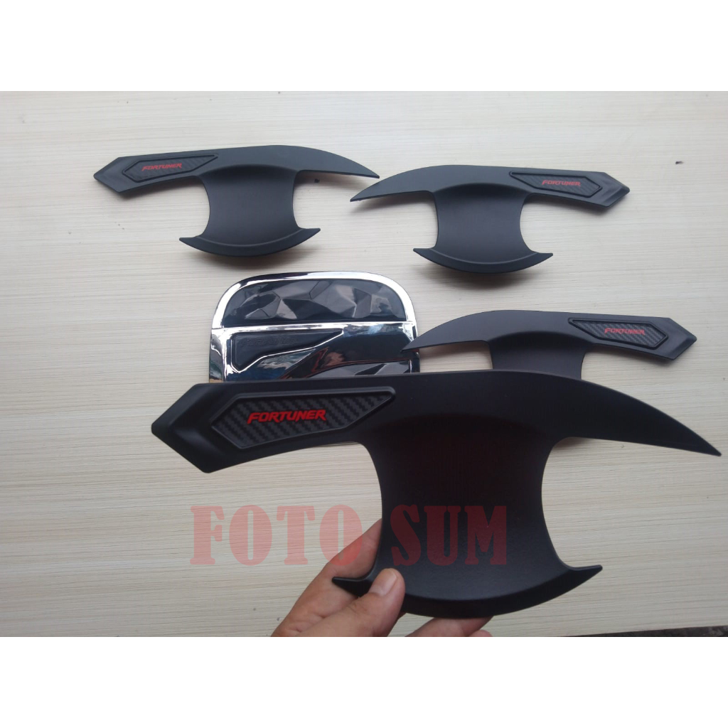 Jual Outer tangki hitam kombinasi chrom fortuner 2016 sampai 2025 ...