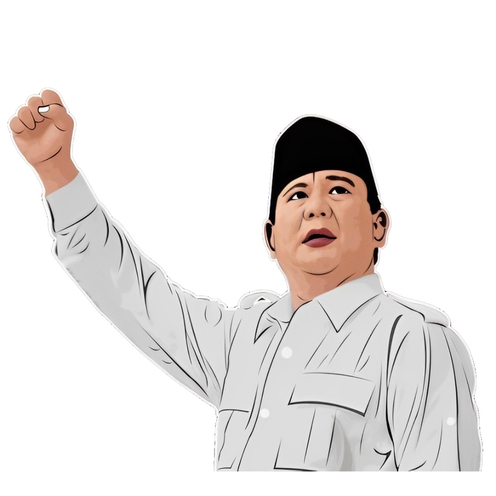 Jual Stiker CALON PRESIDEN PRABOWO 2024 Printing+Cutting | Shopee Indonesia