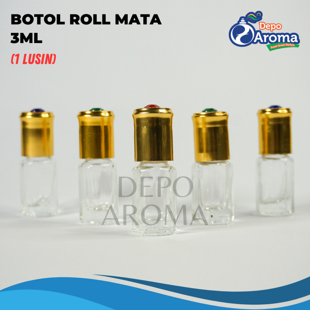 Jual Botol Parfum Roll Mata 3ml (1 Lusin) | Shopee Indonesia