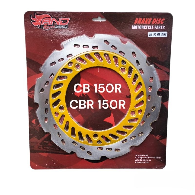 Jual Piringan Disc Cakram Depan 276mm Variasi Gold/Motor CB150R New LED K45/CBR 150R/CB 150R/CBR ...