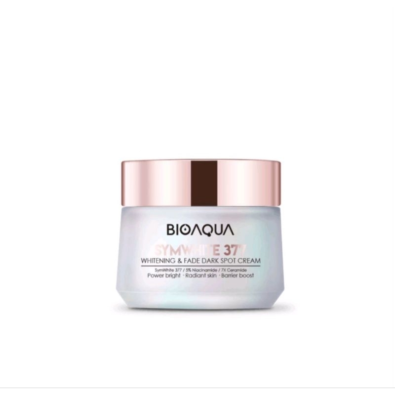 Jual BIOAQUA SymWhite 377 Whitening & Fade Dark Spot Cream 50g | Shopee Indonesia
