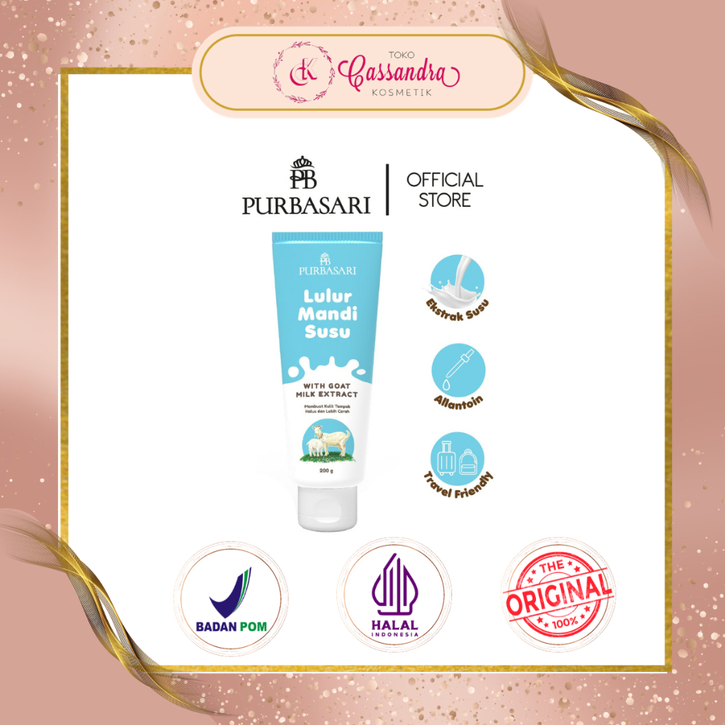 Jual PURBASARI LULUR MANDI SUSU BODY SCURB | Shopee Indonesia