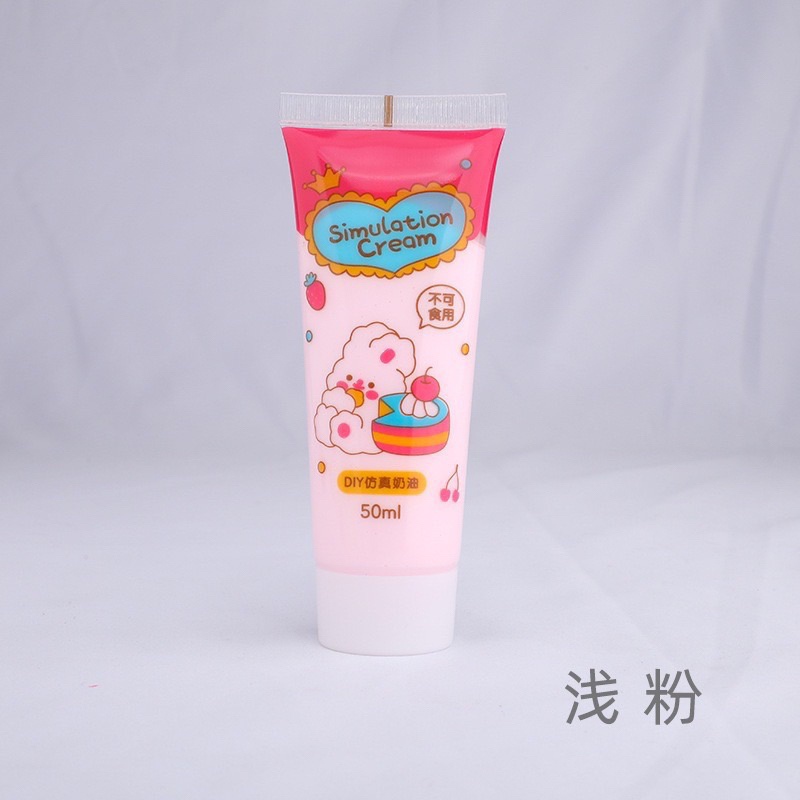 Jual deco diy simulation cream diy 50 ml buy 1 get 1 free spuit ...