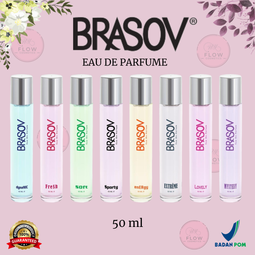 Jual HyFlow - [BPOM] BRASOV EAU DE PARFUM 50 ml Original Halal BPOM ...